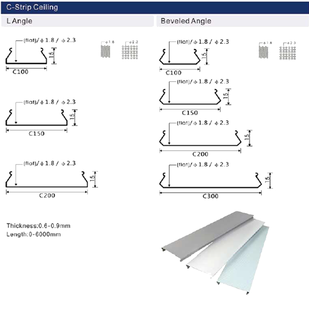 STRIP CEILING - PT. Refcor Daya Teknologi (Refcortech)