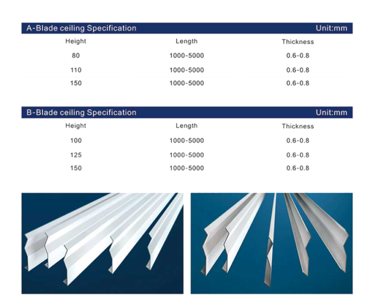 BLADE CEILING - PT. Refcor Daya Teknologi (Refcortech)